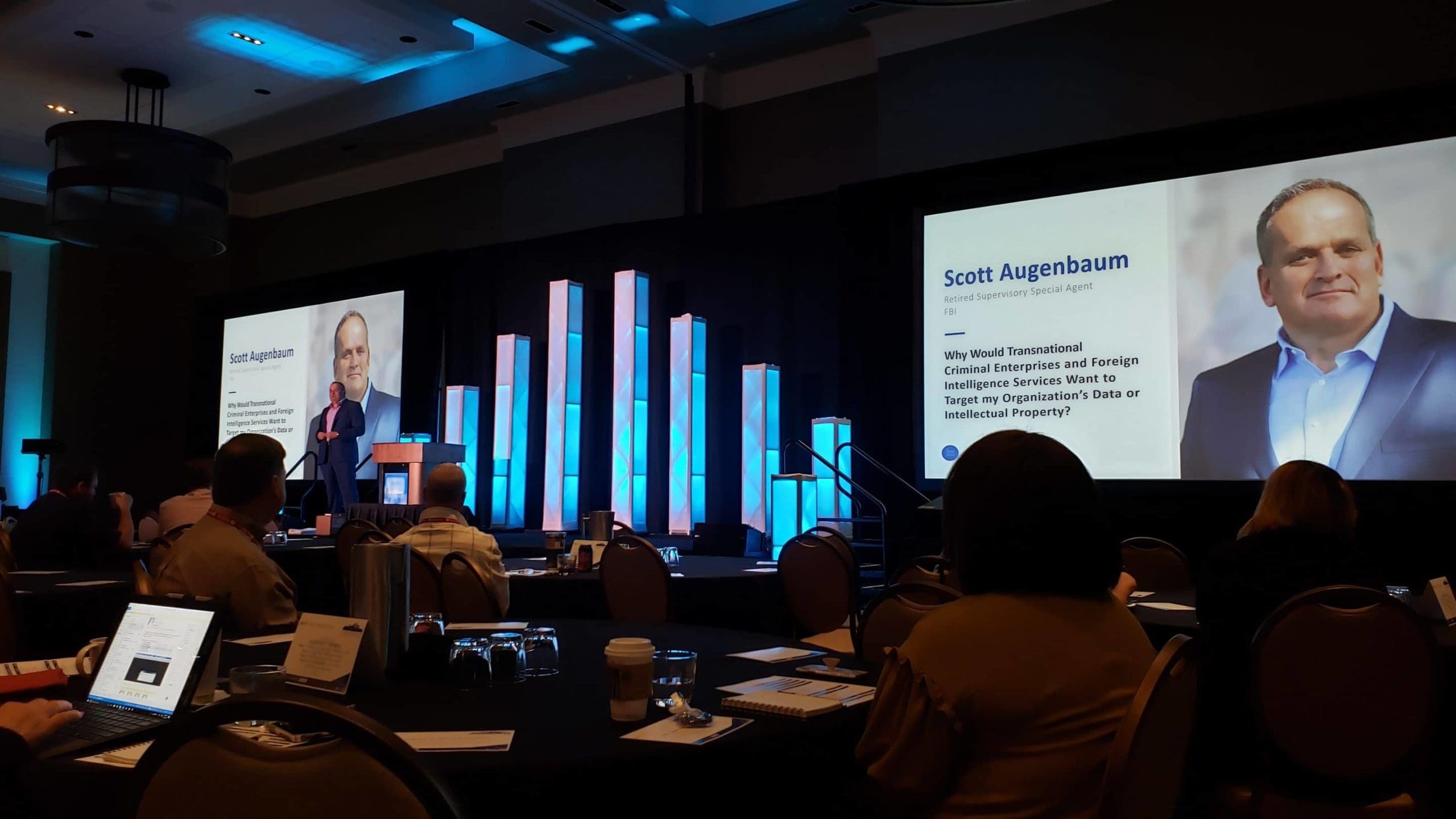 Scott Augenbaum speaks at Louisville IT event